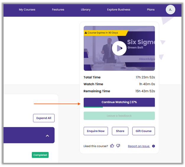 👉 How to See My eLearning Progress