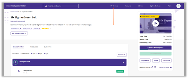 👉 How to See My eLearning Progress